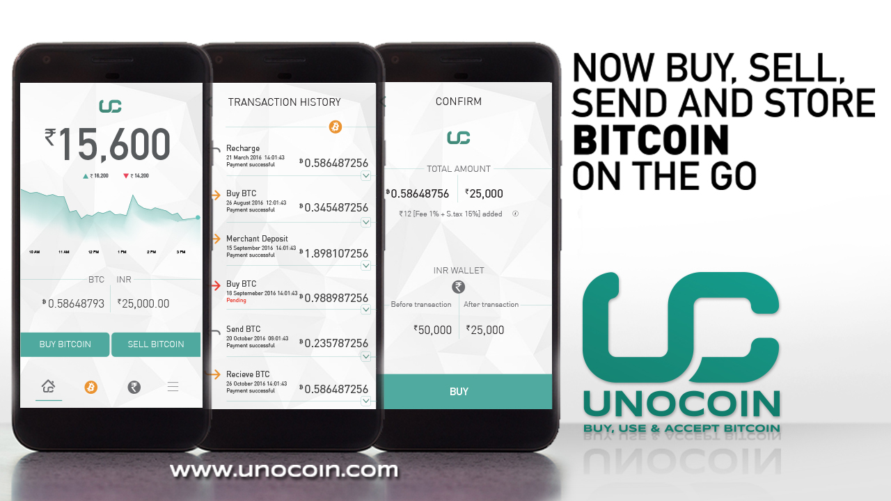 Unocoin Launches Bitcoin Mobile App on iOS and Android - Unocoin Blog