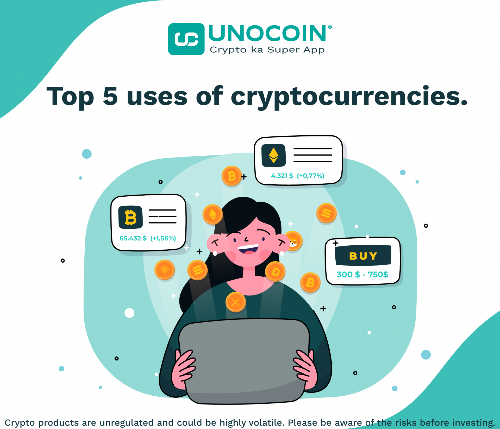 5 most important uses of cryptocurrencies - Unocoin Blog