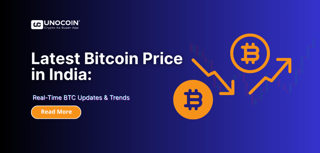 Latest Bitcoin Price in India: Real-Time BTC Updates & Trends | Unocoin ...